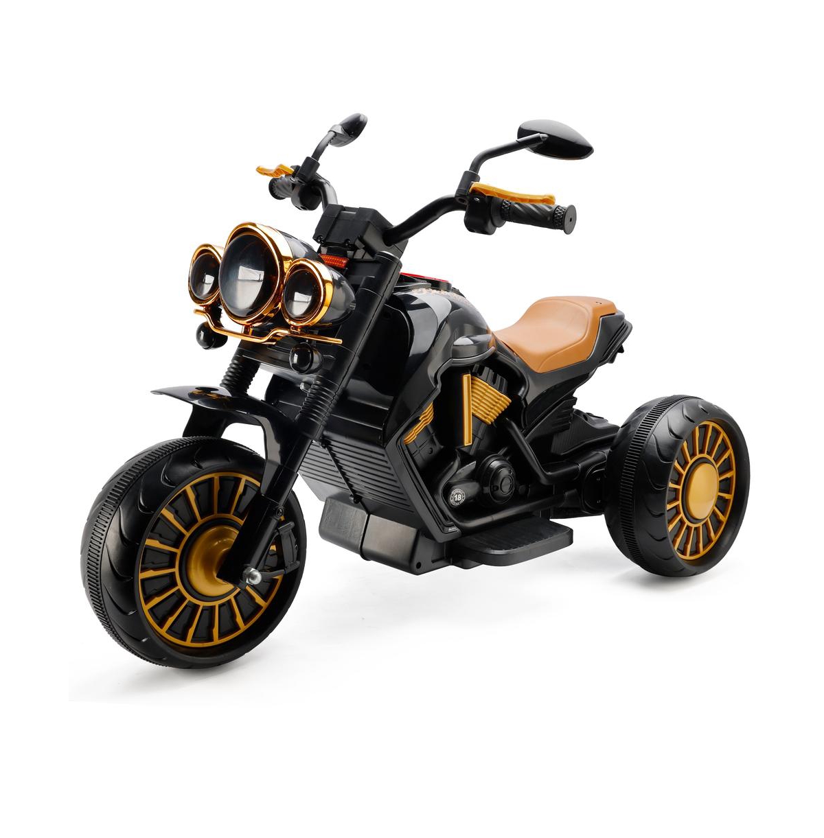 Click here for Bruce & Shark Dual Motor Kids Ride-On Motorcycle... prices