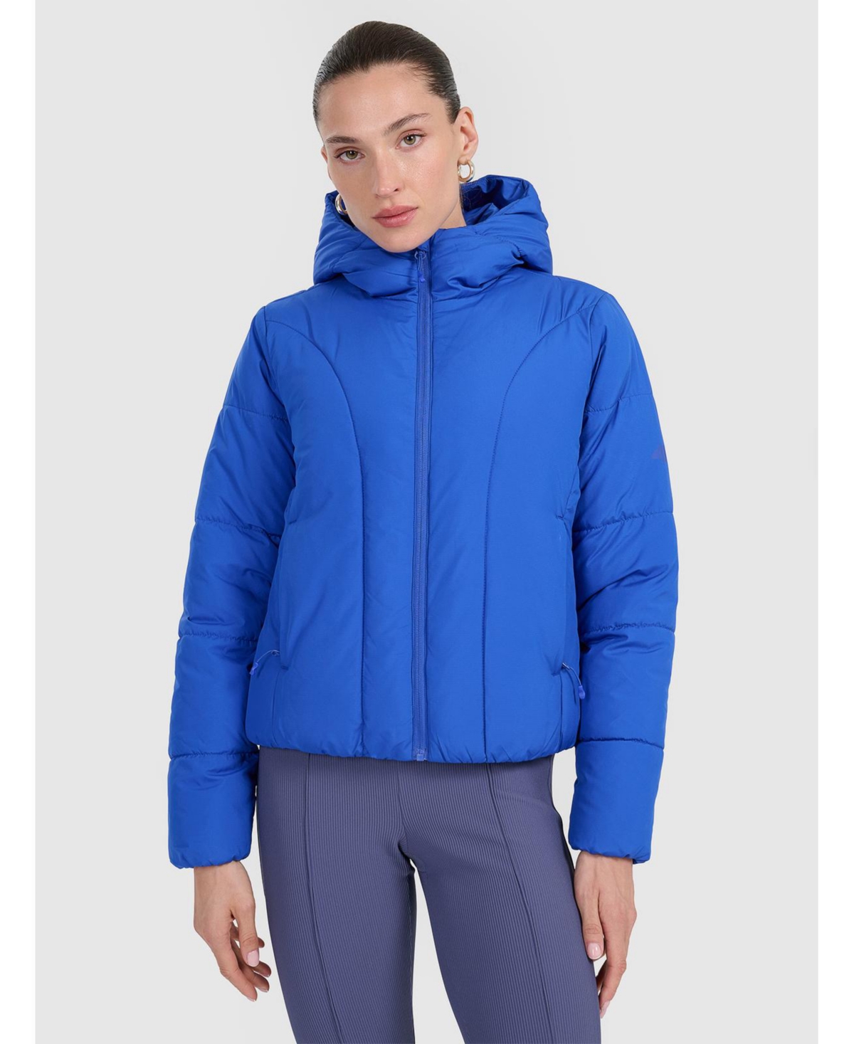 Click here for 4F Womens down jacket with synthetic filling - blu... prices