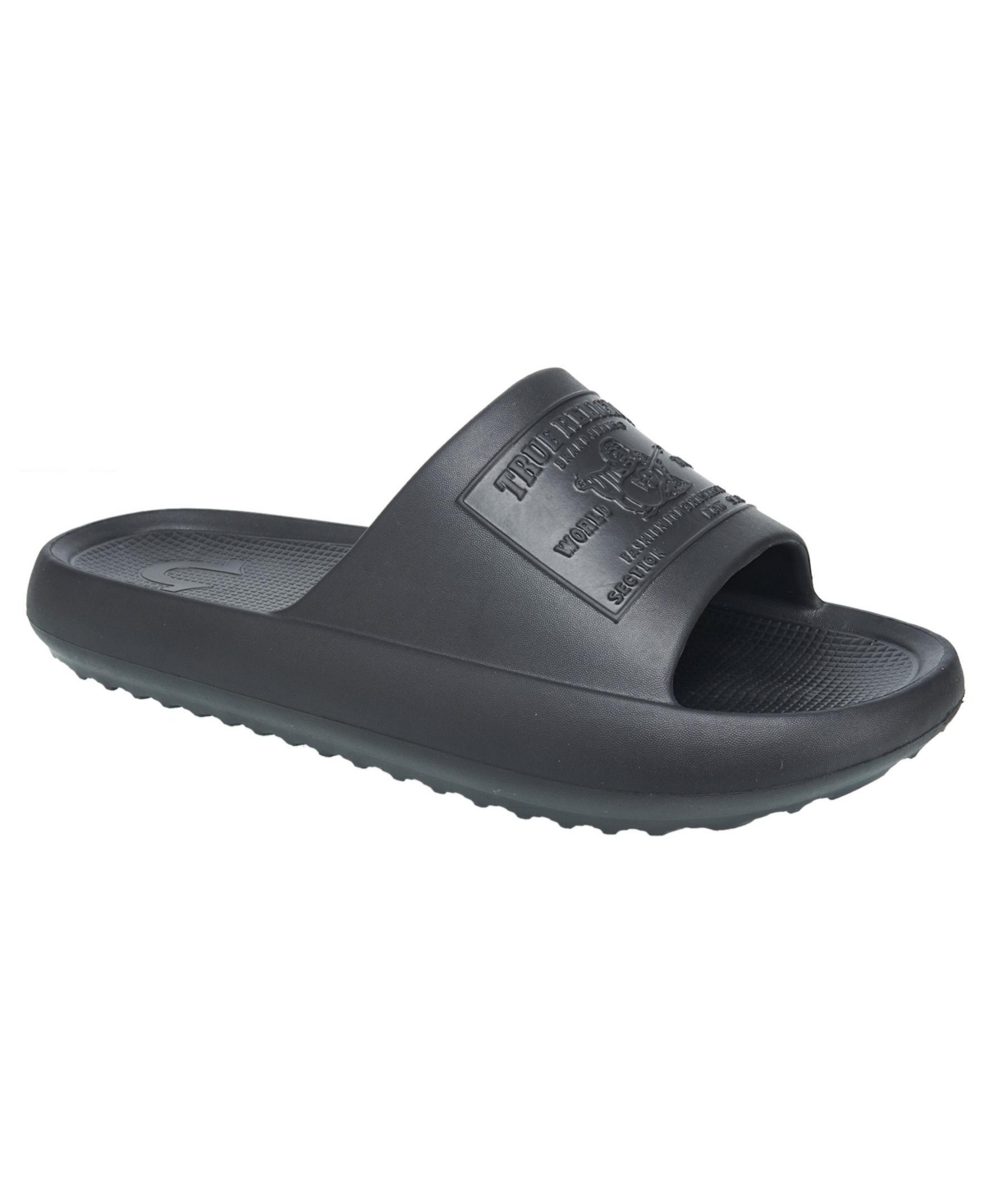 Click here for True Religion Mens Wayne Logo Single Slide - Black prices
