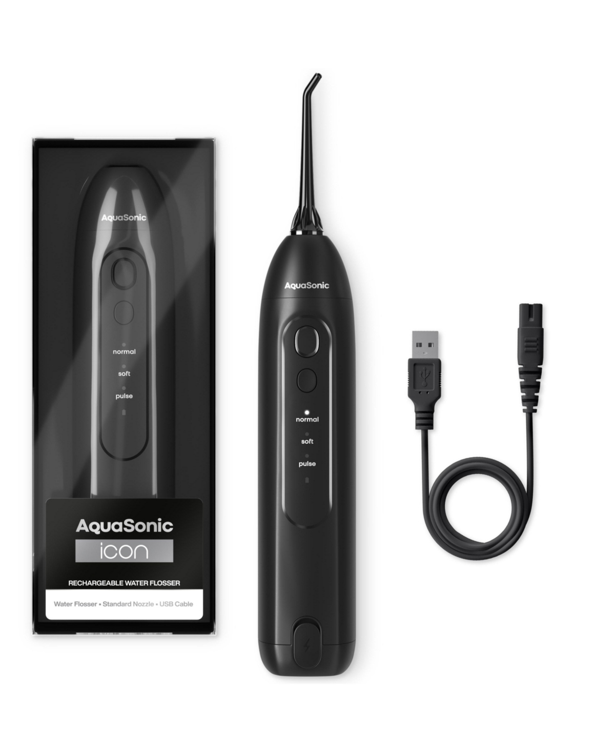Click here for Aquasonic Icon Electric Water Flosser - 150ml Tank... prices