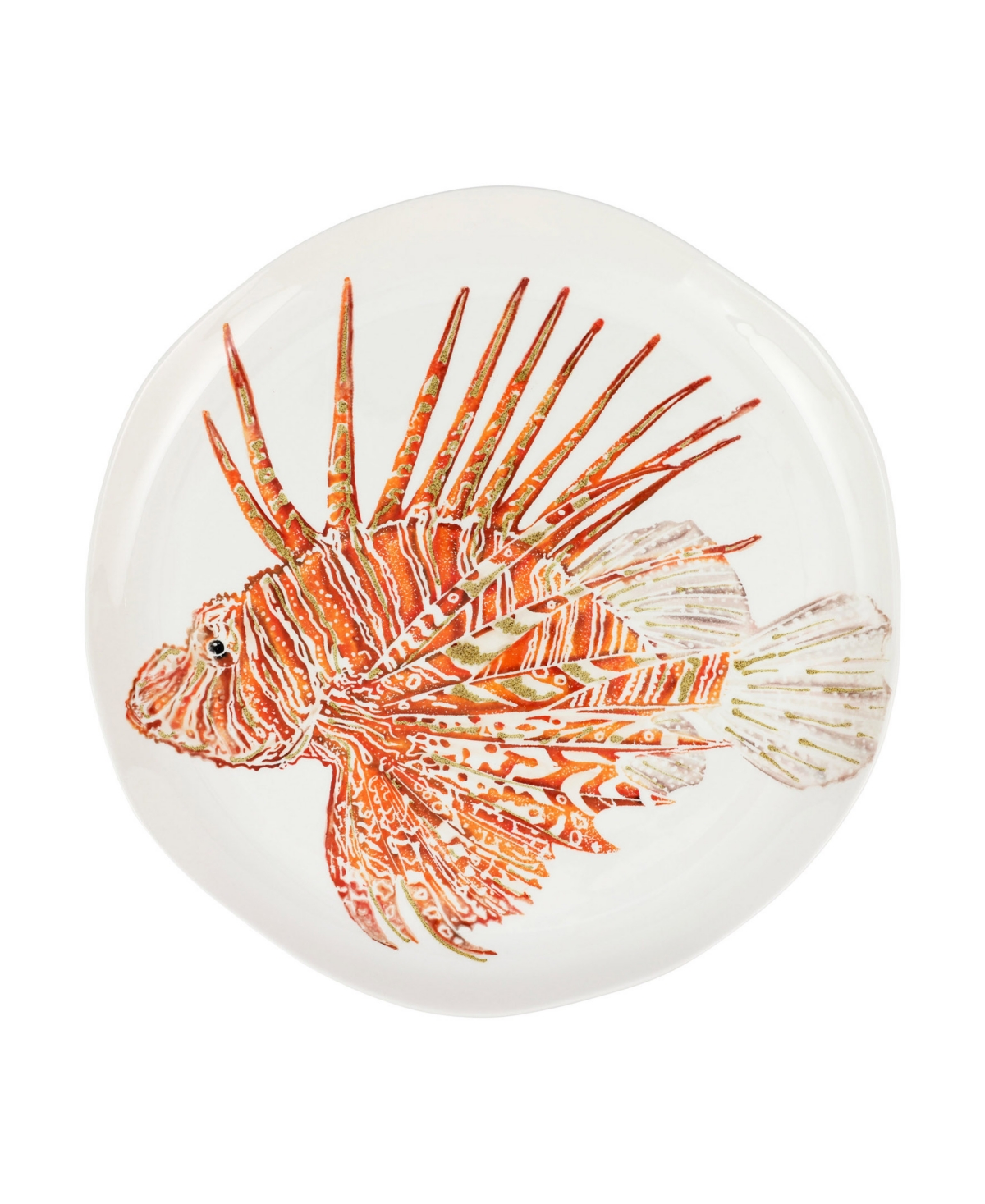 Click here for Vietri Reef Lionfish Round Platter - Open Misce prices