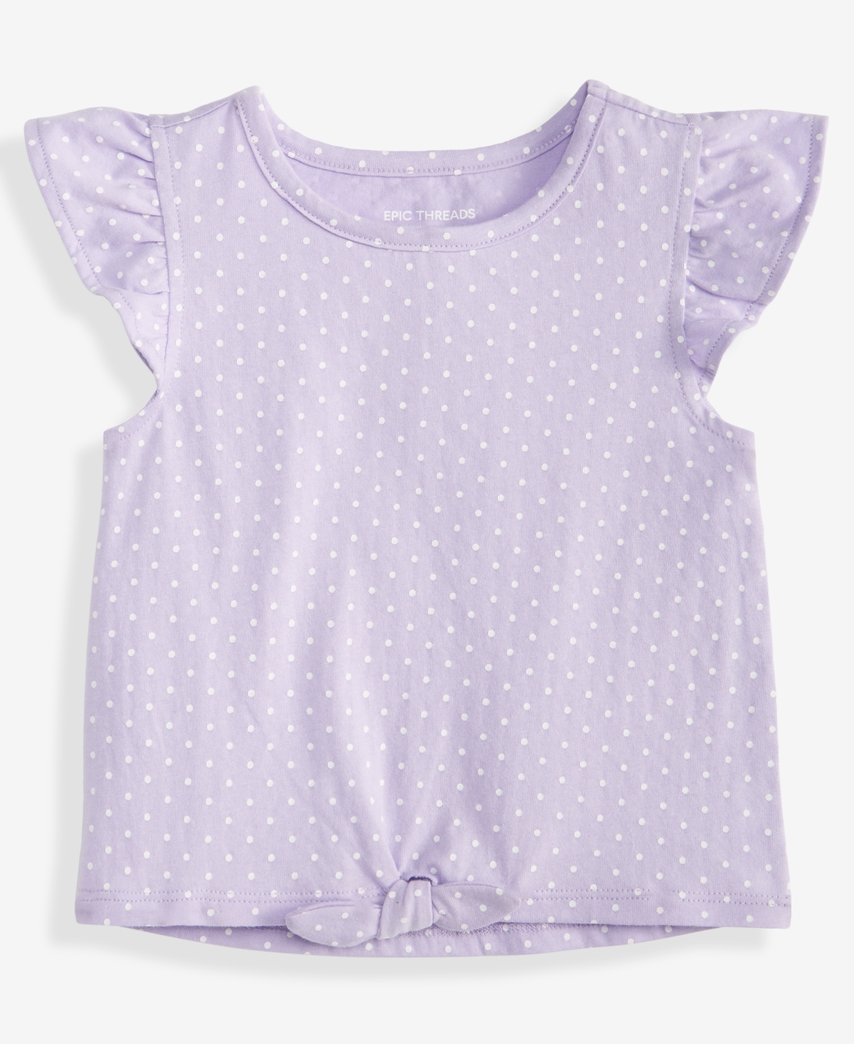 Click here for Epic Threads Girls Toddler 12M-5T Dot-Print Tie-Fr... prices