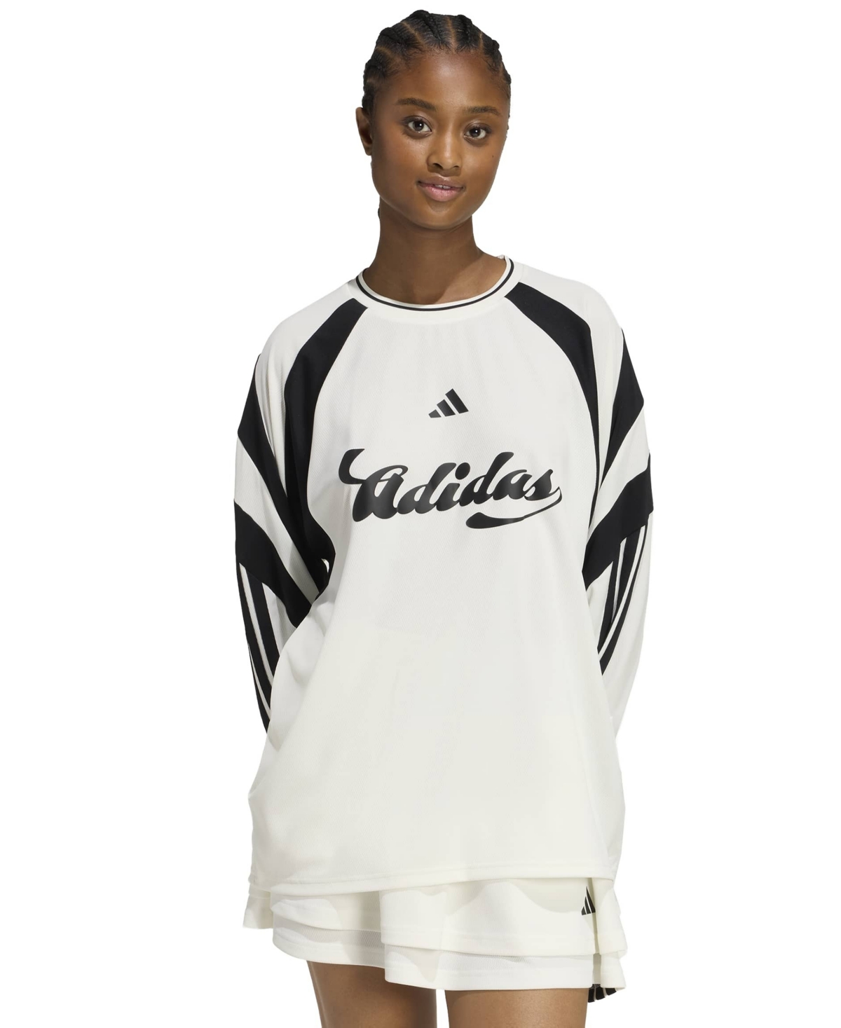 Click here for adidas Womens House of Tiro Long-Sleeve Jersey Top... prices
