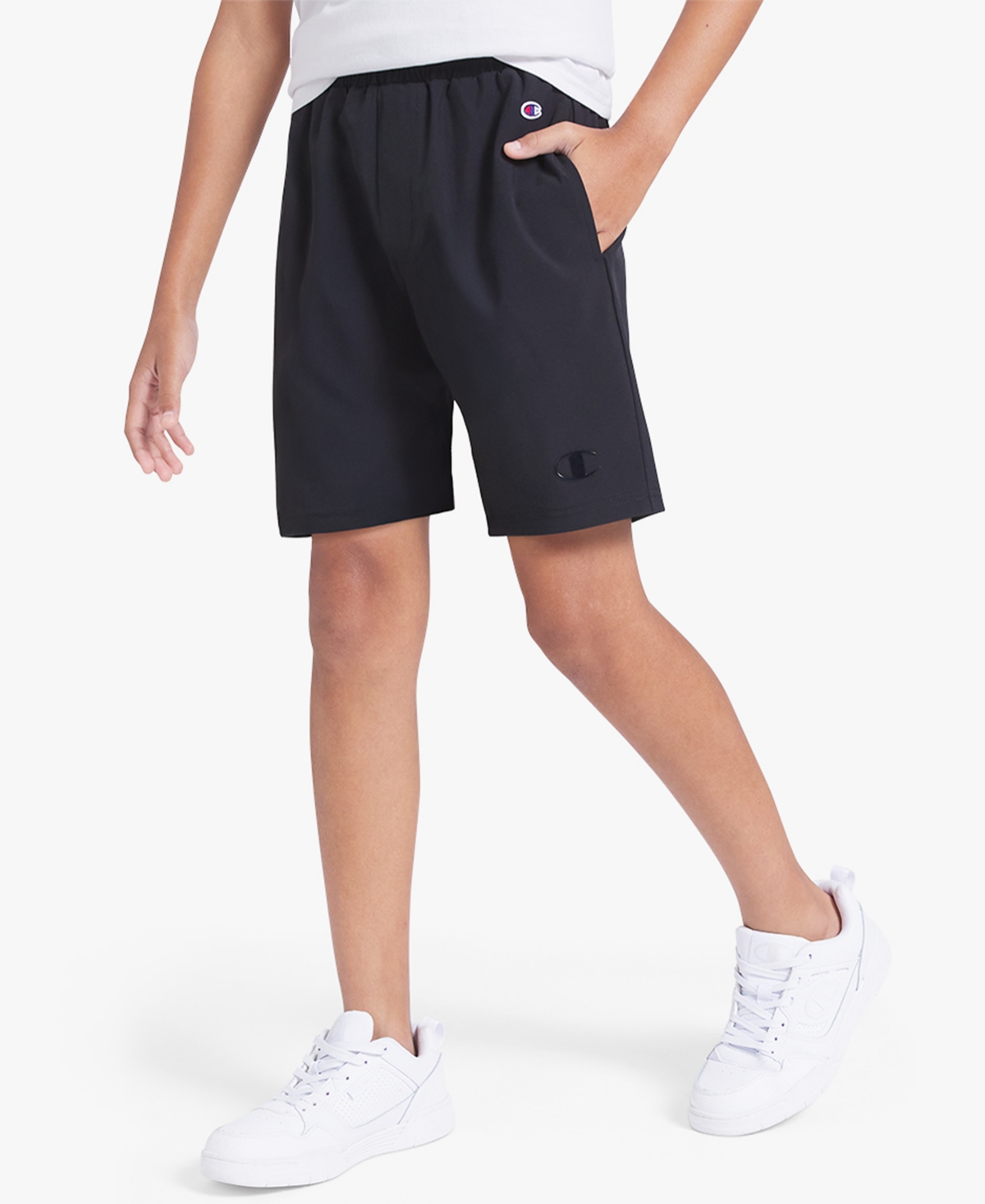 Click here for Champion Boys 8-20 Stretch Woven Classic Shorts -... prices