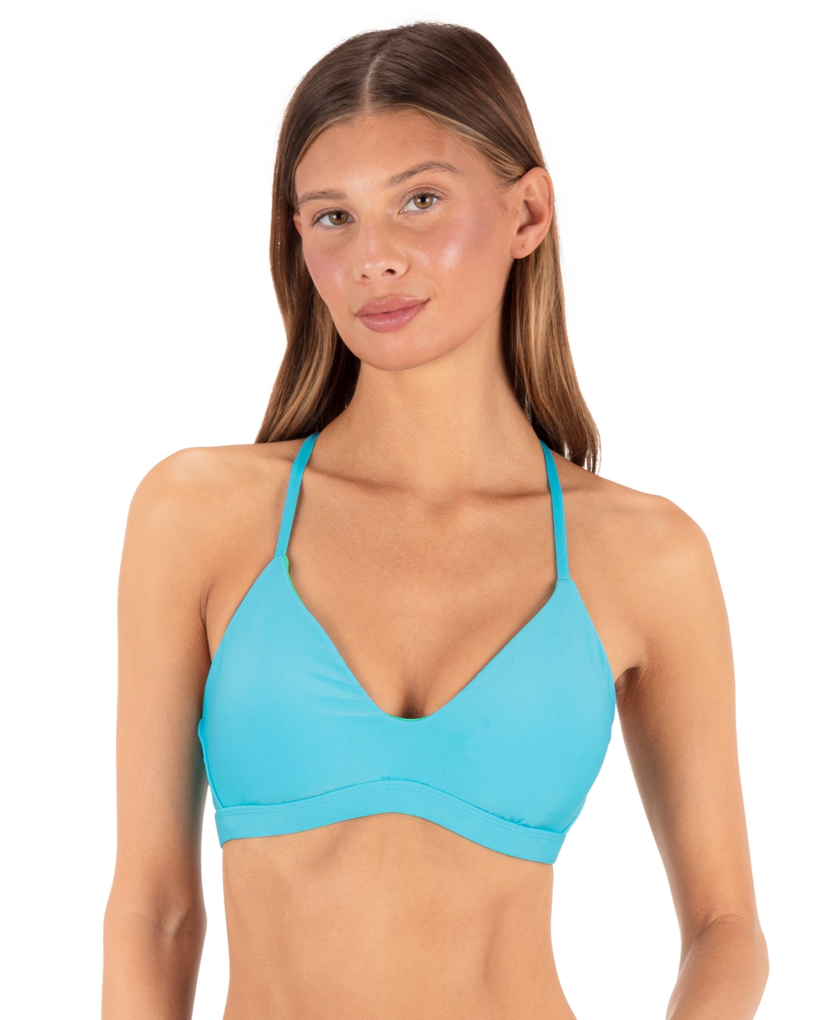Click here for Hurley Juniors Tie-Back Bralette Bikini Top - Surf... prices