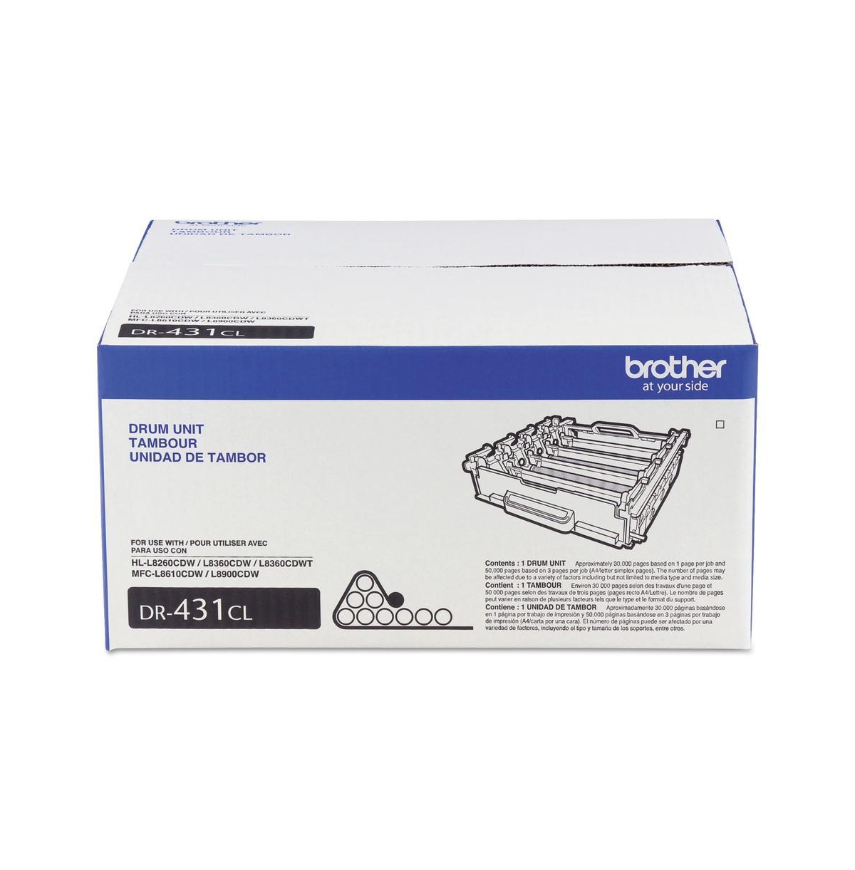 Click here for Brother DR431CL 30 000 Page-Yield Drum Unit - Blac... prices