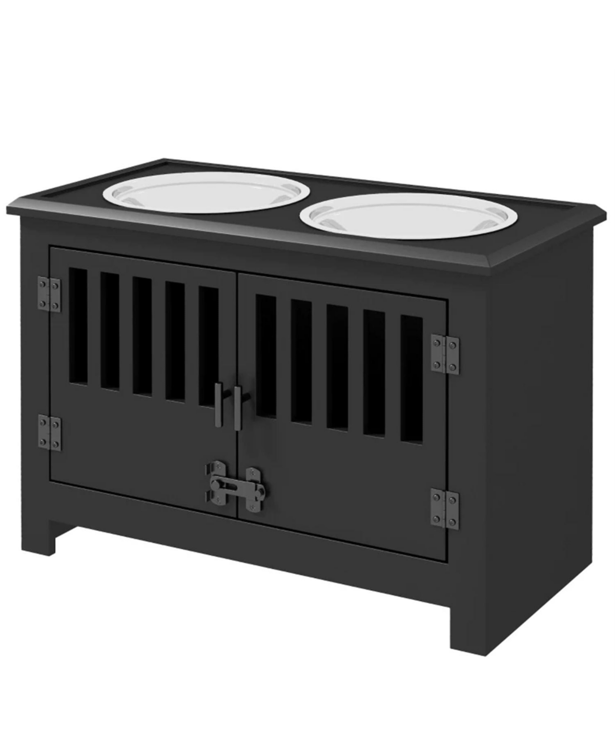 Click here for Aostirmotor 23.5 in. Wide Dog Bowls with Food Stor... prices