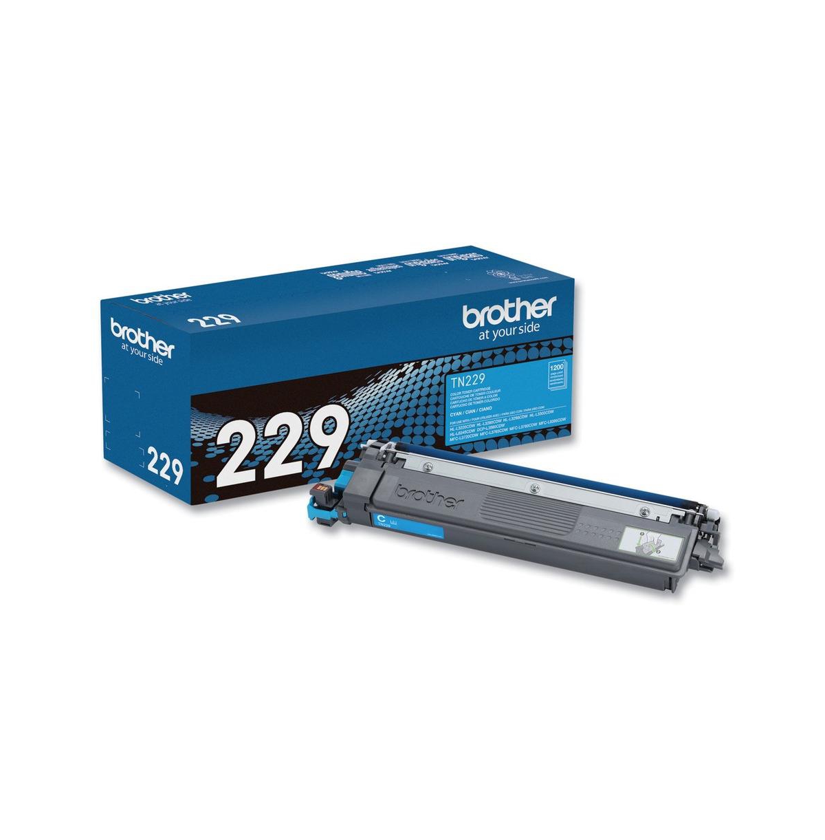Click here for Brother TN229C 1 200 Page-Yield Toner - Cyan - Cya... prices