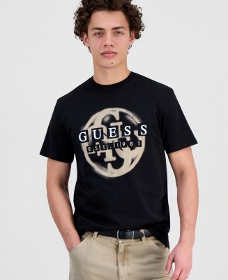 GUESS Men's Patch Logo 4G T-Shirt - Macy's