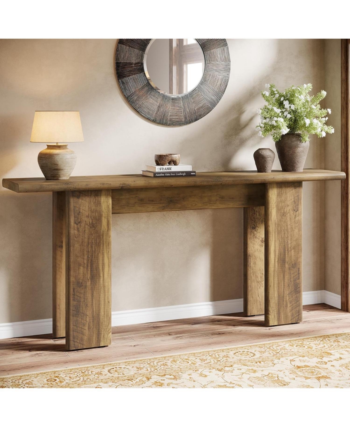 Click here for Tribesigns Extra Long Console Table for Entryway... prices