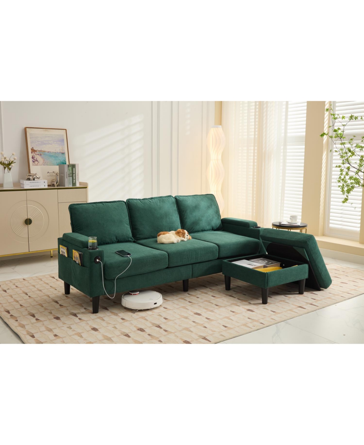 Click here for Streamdale Furniture Upgraded Multifunctional Sofa... prices