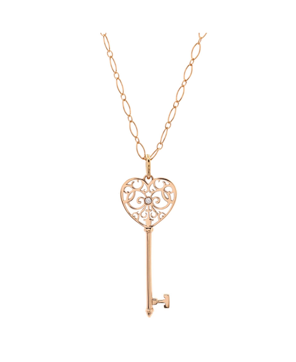Click here for Pre-Owned Tiffany & Co Enchant Heart Key Pendant N... prices
