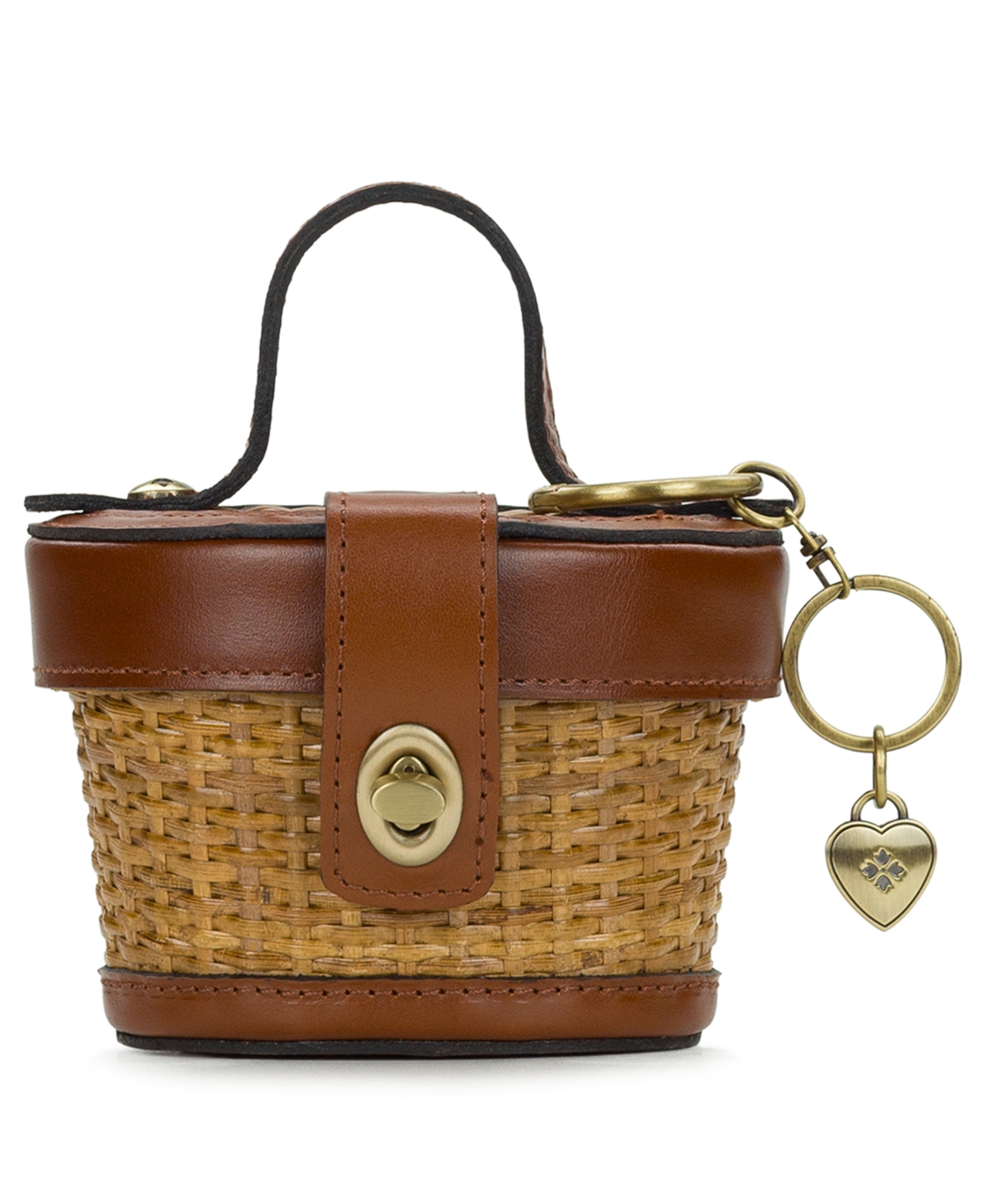 Click here for Patricia Nash Mini Caselle Bag Charm - Natural/Tan prices
