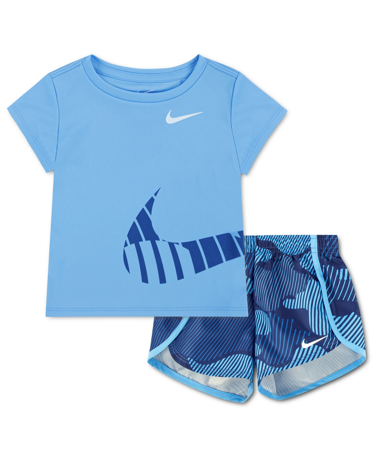 Click here for Nike Girls Toddler 2T-4T Printed Crewneck T-Shirt... prices
