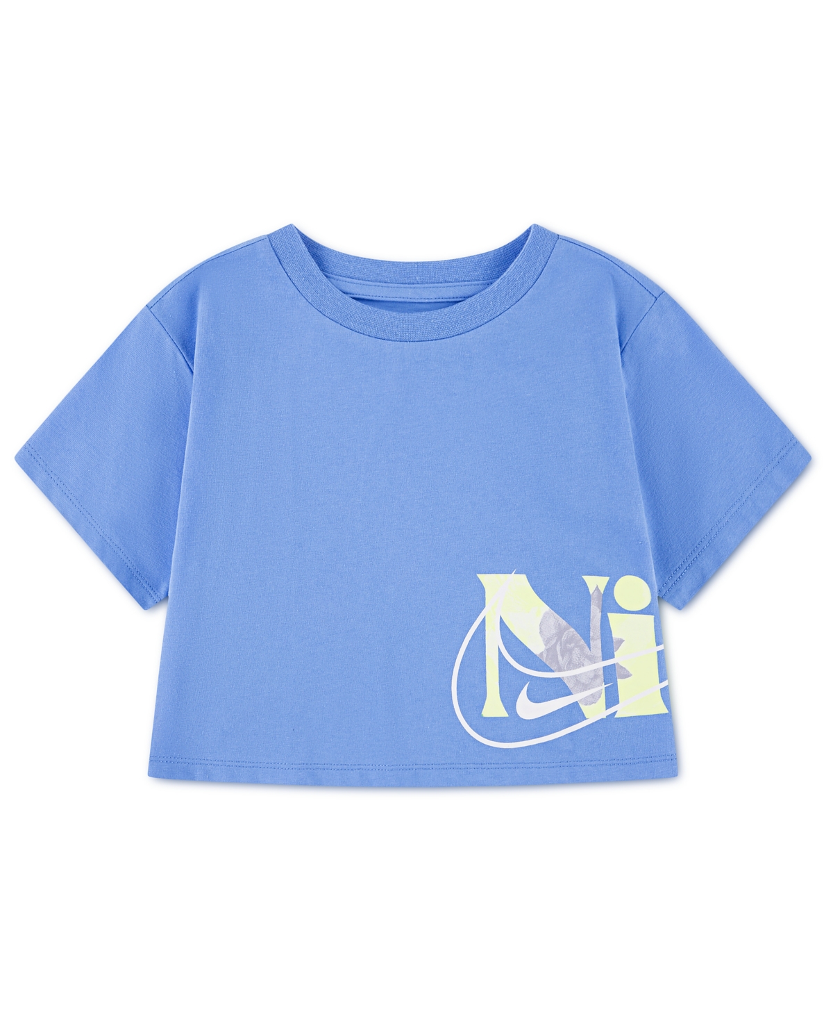 Click here for Nike Girls Toddler 2T-4T Move with Nature Boxy Cre... prices