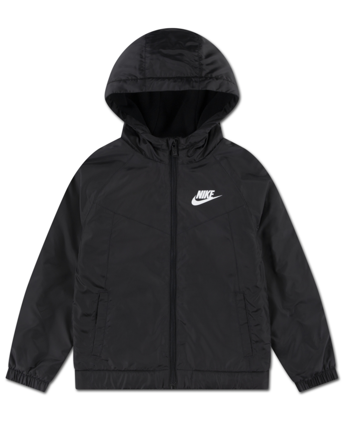 Click here for Nike Boys and Girls 4-7 Stand Collar Windbreaker J... prices