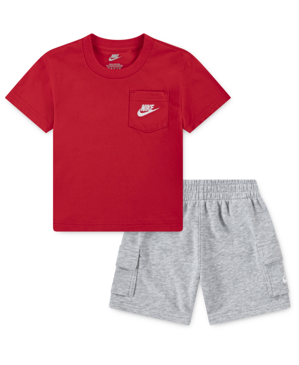 Click here for Nike Toddler Boys Pocket T-Shirt & French Terry Sh... prices