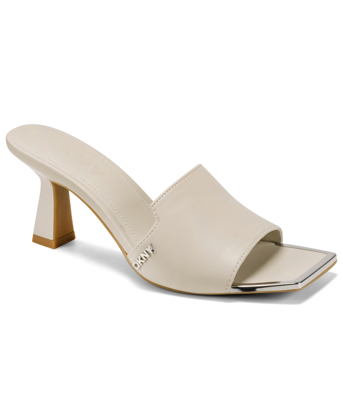 Click here for Dkny Womens Kailyn Slip-On Mule Sandals - Light Ta... prices