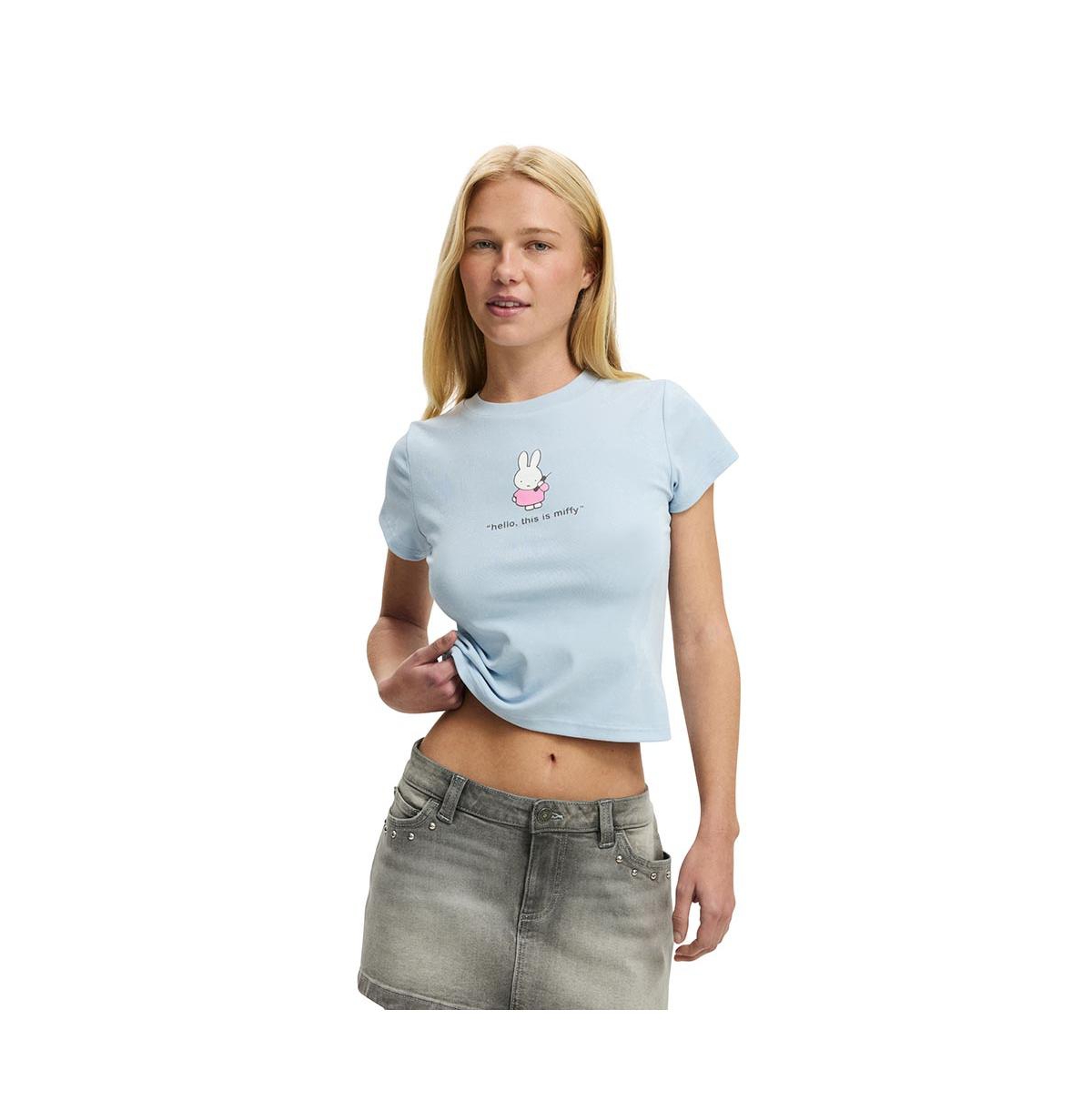 Click here for Cotton On Womens The Lcn Graphic Tiny Tee - Lcn mi... prices