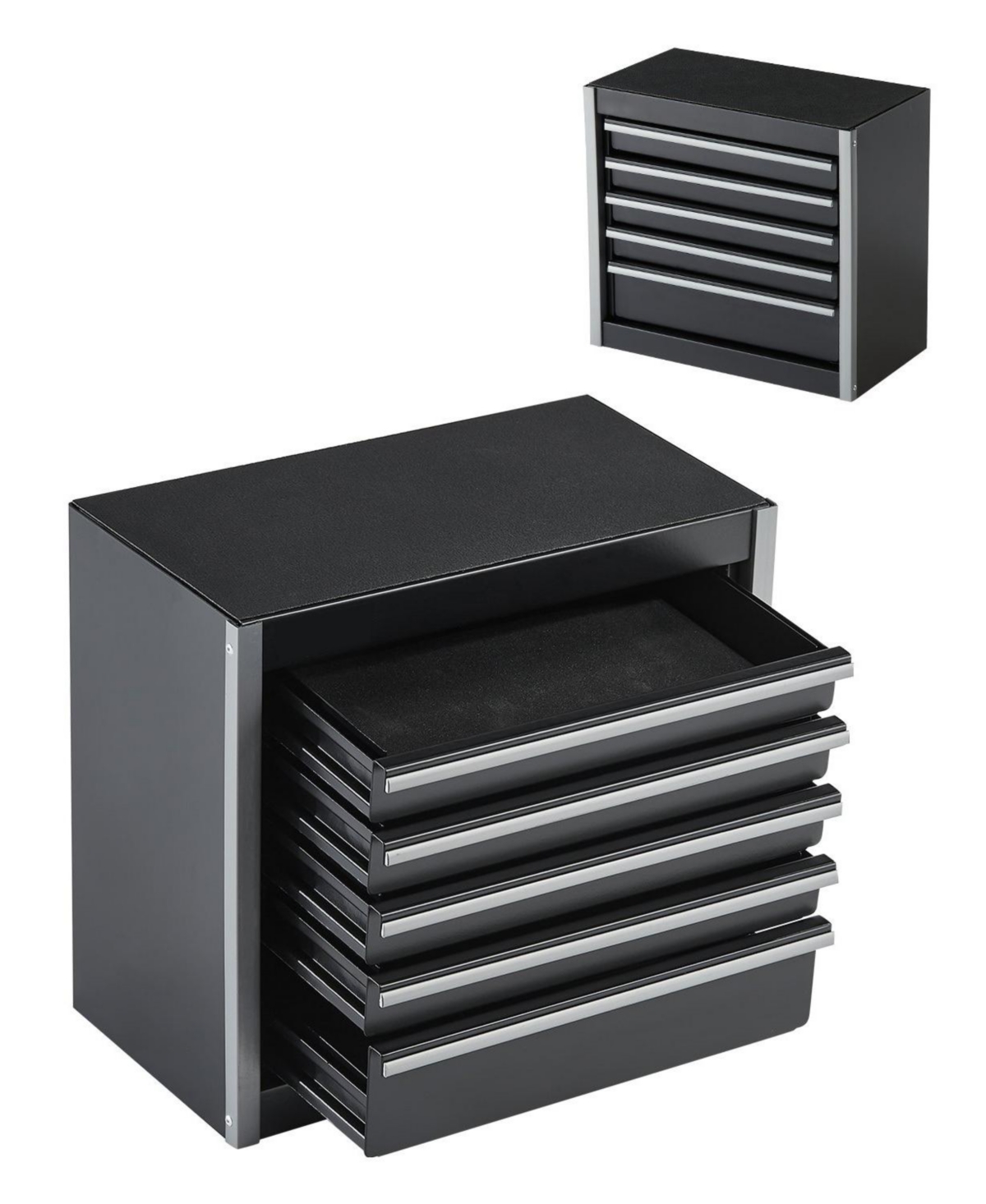 Click here for Mecale Metal Tool Box  8.6"  Portable 5-Drawe... prices