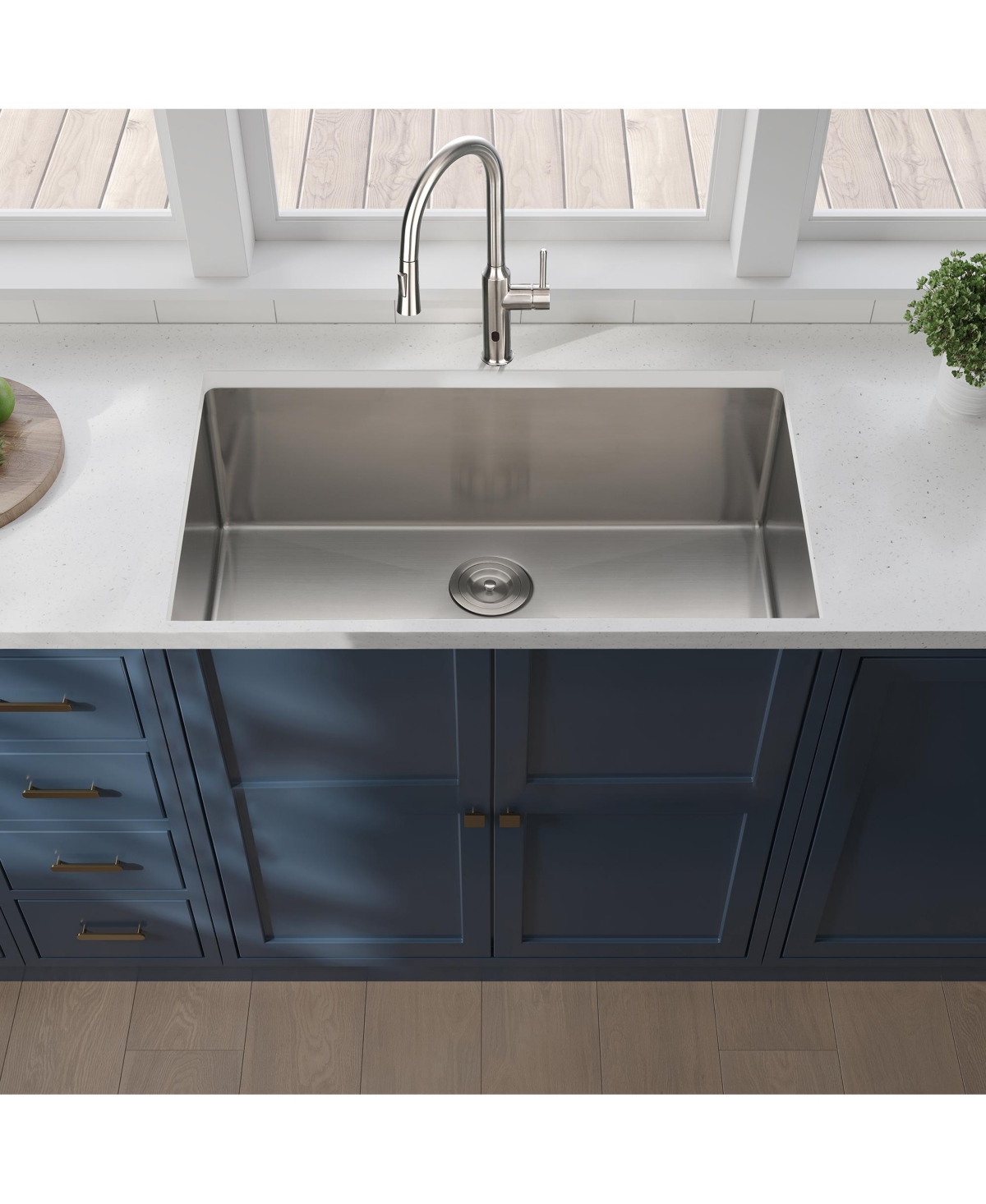 Click here for flynama 33x19x10inch Undermount Single Bowl Stainl... prices