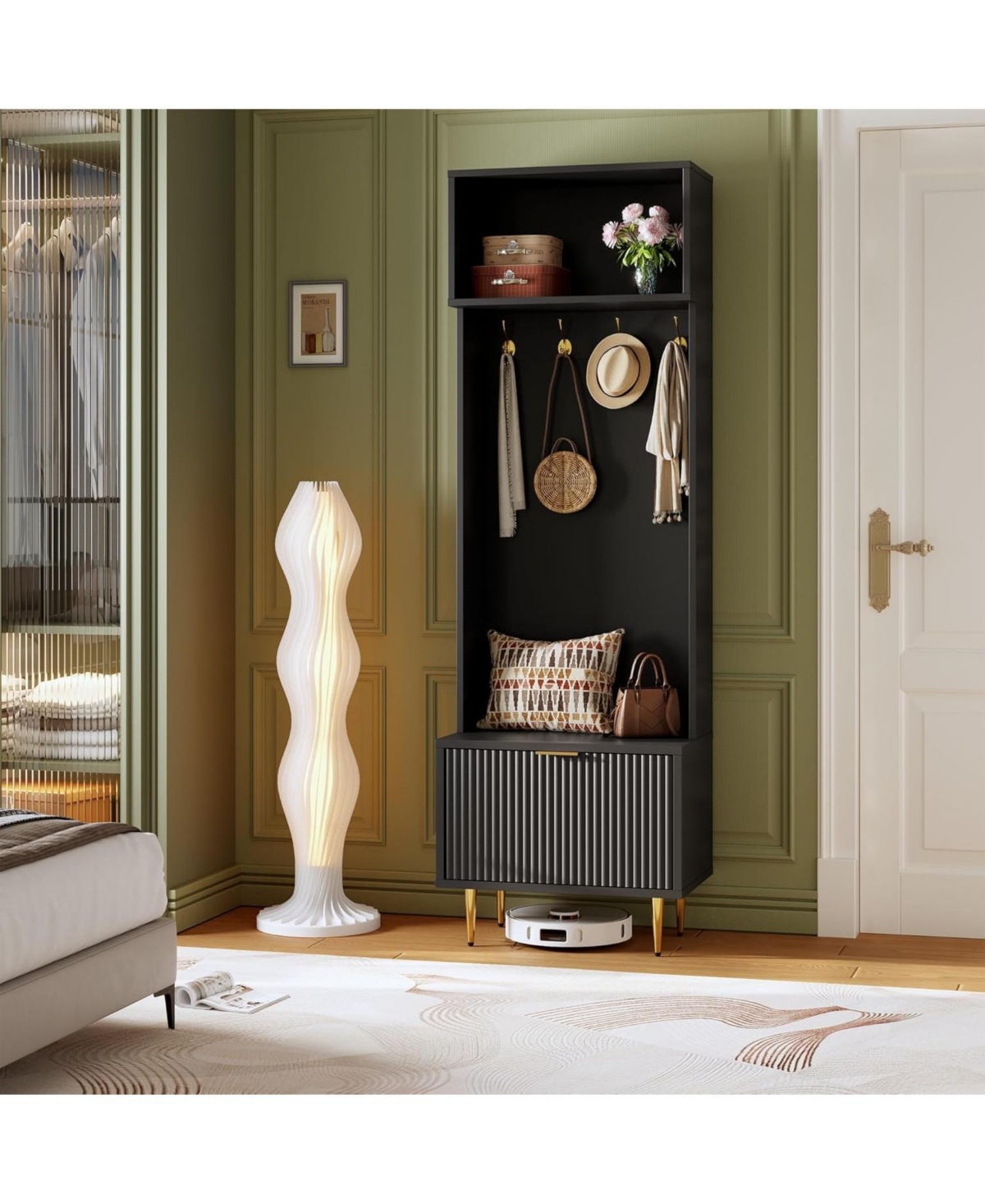 Click here for gaomon 74" Hall Tree with Bench and Storage... prices