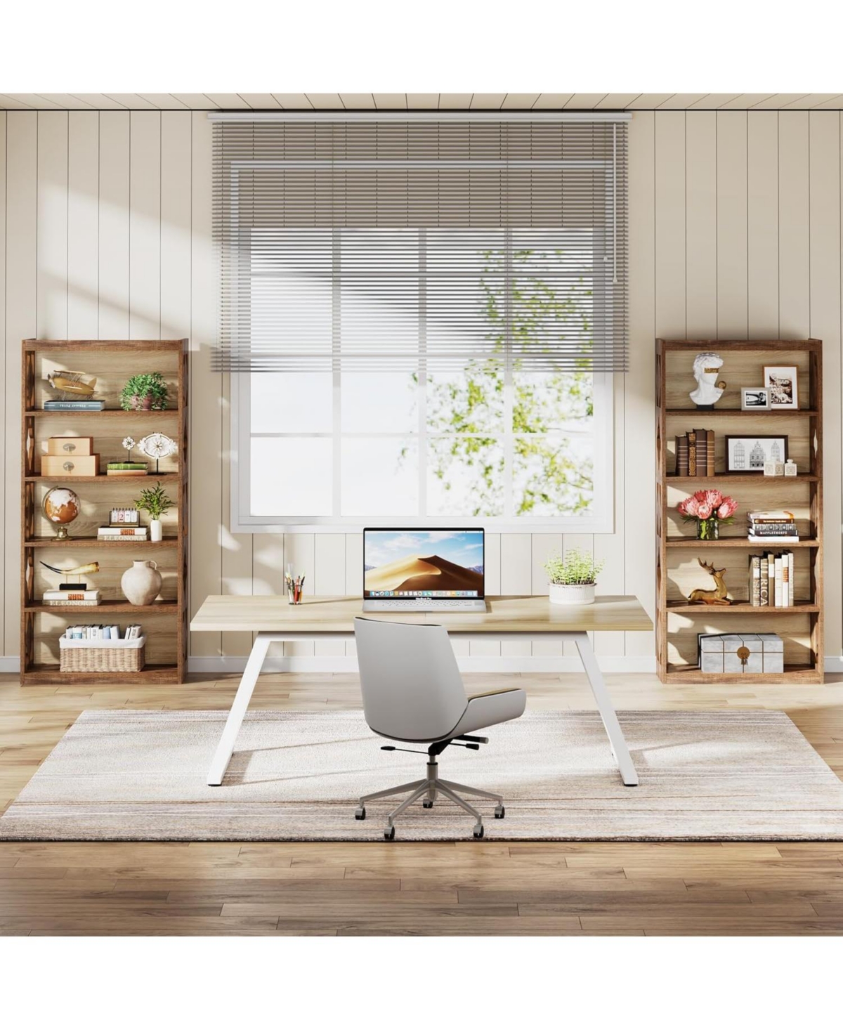 Click here for Tribesigns 6-Tier Bookcase Set of 2  70-Inch Tall... prices