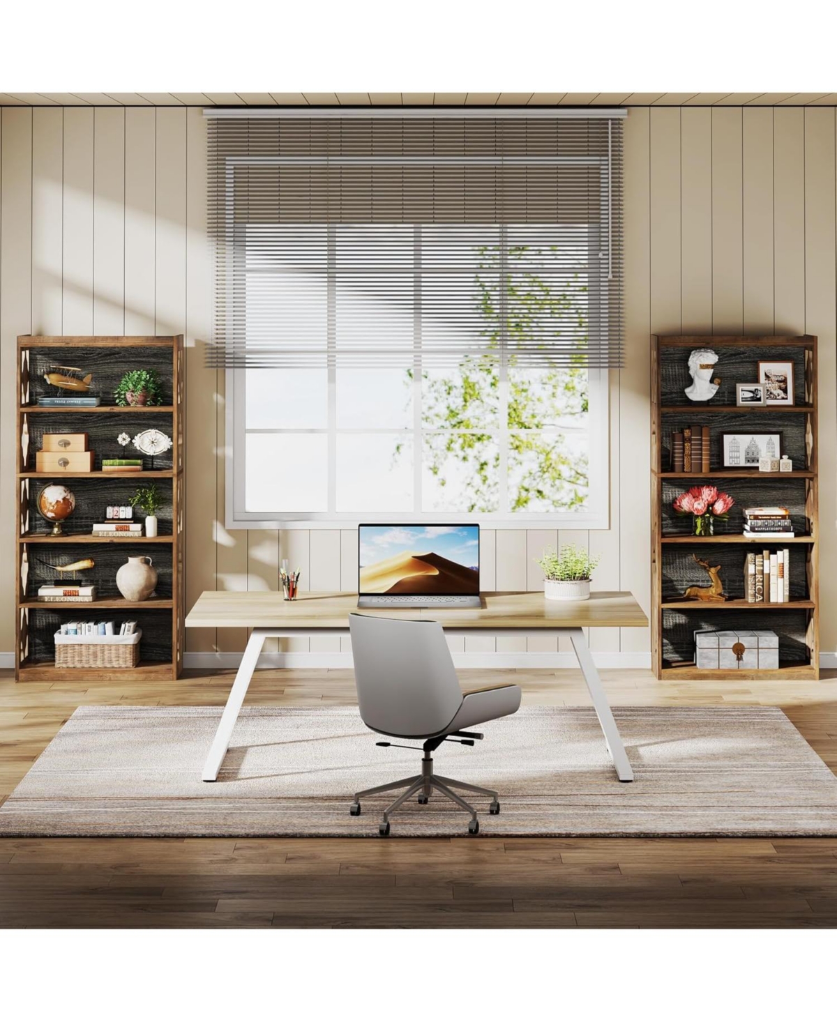 Click here for Tribesigns 6-Tier Bookcase Set of 2  70-Inch Tall... prices