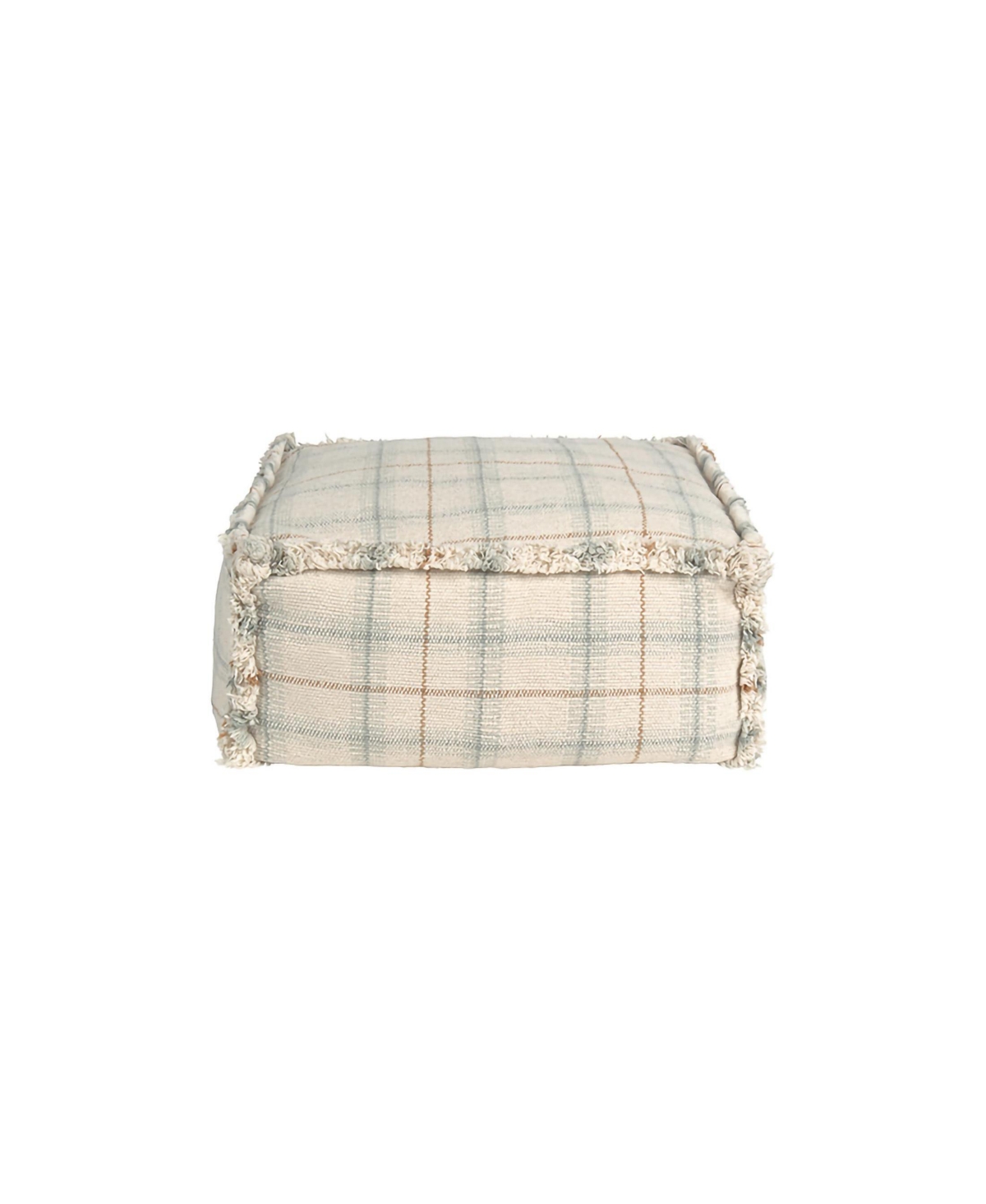 Click here for Lorena Canals Handloom Pouf - Blue sage prices