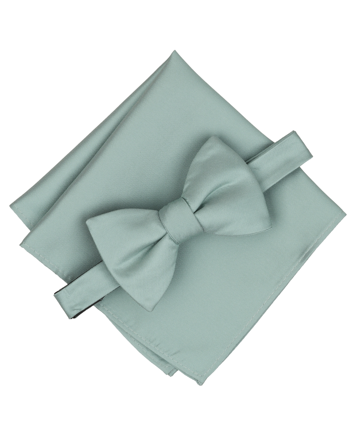 Click here for Alfani Mens Braden Solid Bow Tie & Pocket Square... prices