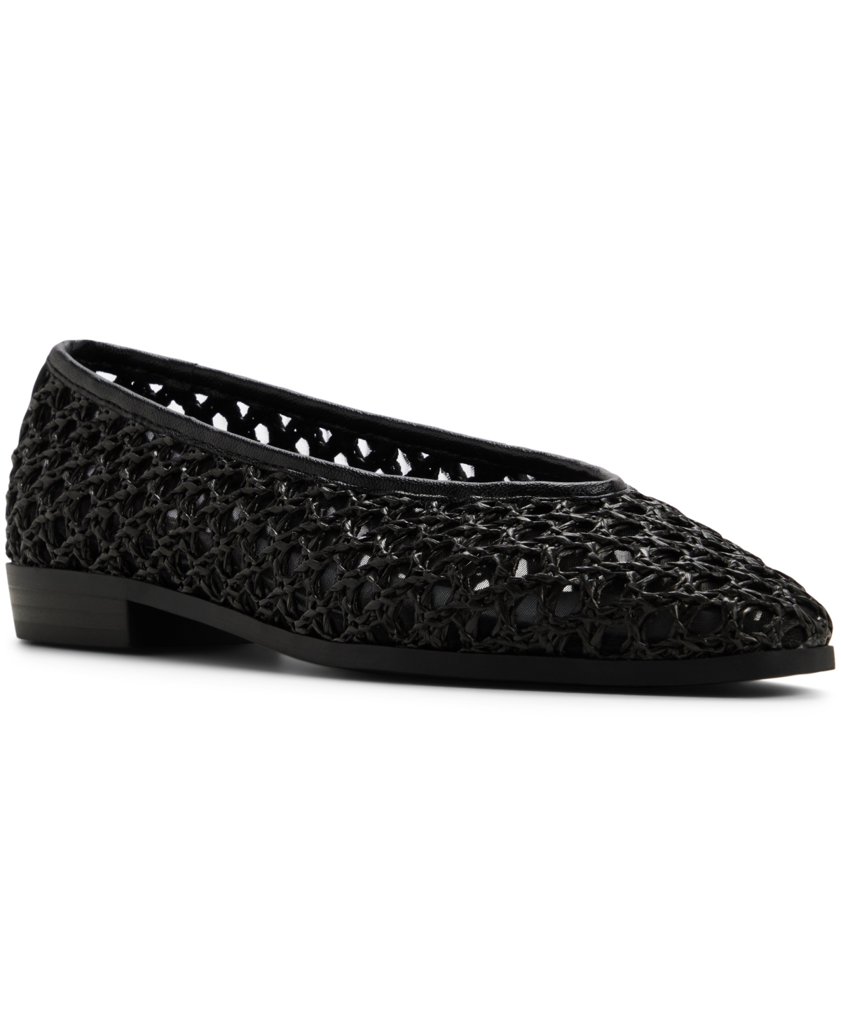 Click here for Aldo Womens Rafaella Slip-On Flats - Black Smooth prices