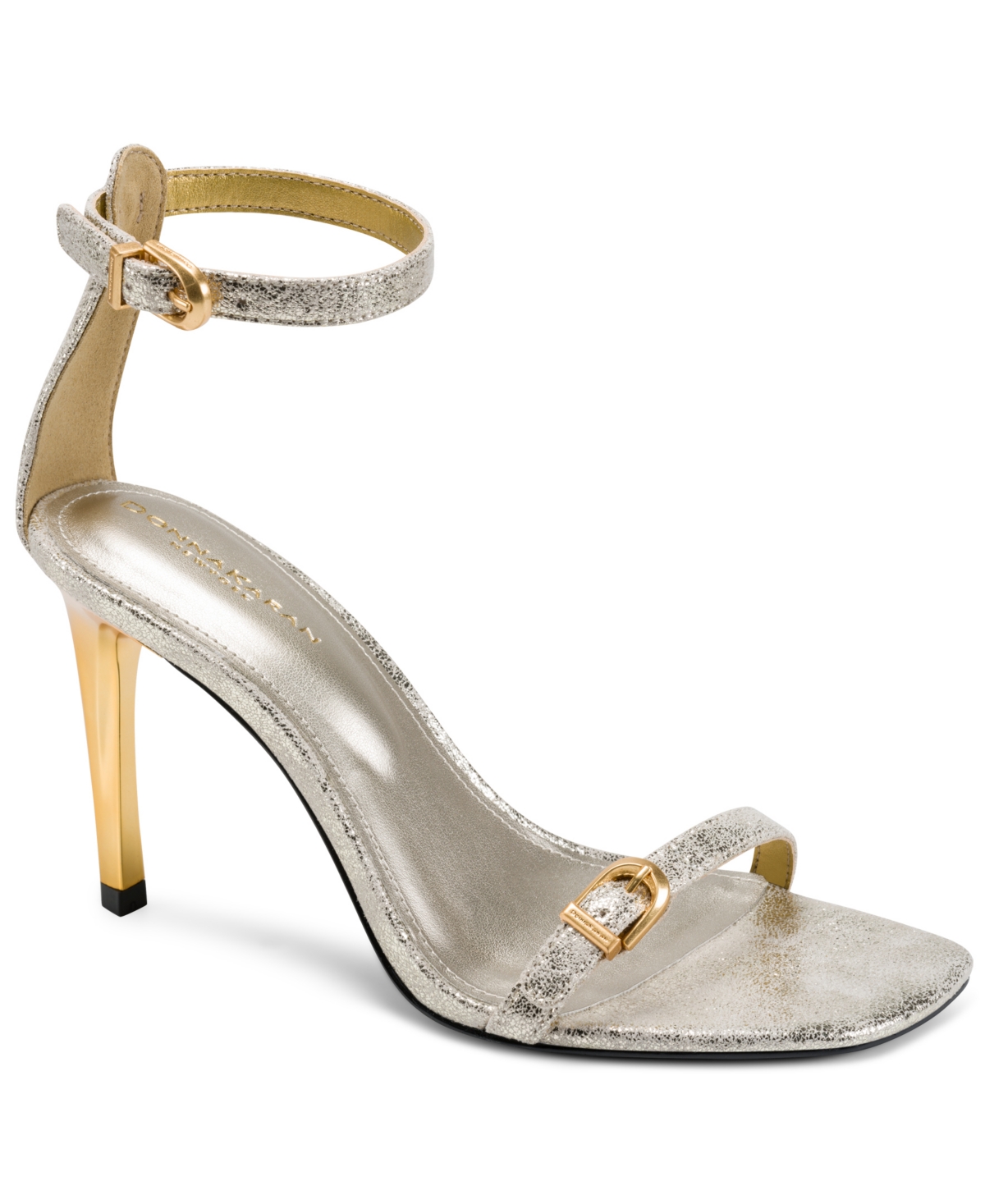 Click here for Donna Karan New York Womens Pryce Buckle Ankle-Str... prices
