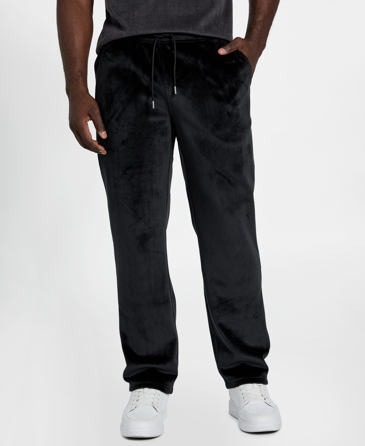 Click here for Guess Mens Bonded Active Sweatpants - Black prices