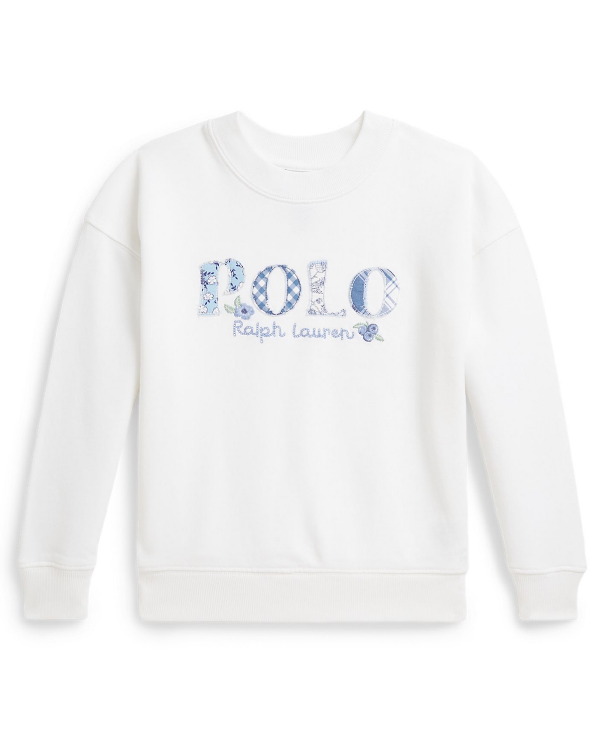 Click here for Polo Ralph Lauren Girls 2T-6X Logo Crewneck Sweats... prices