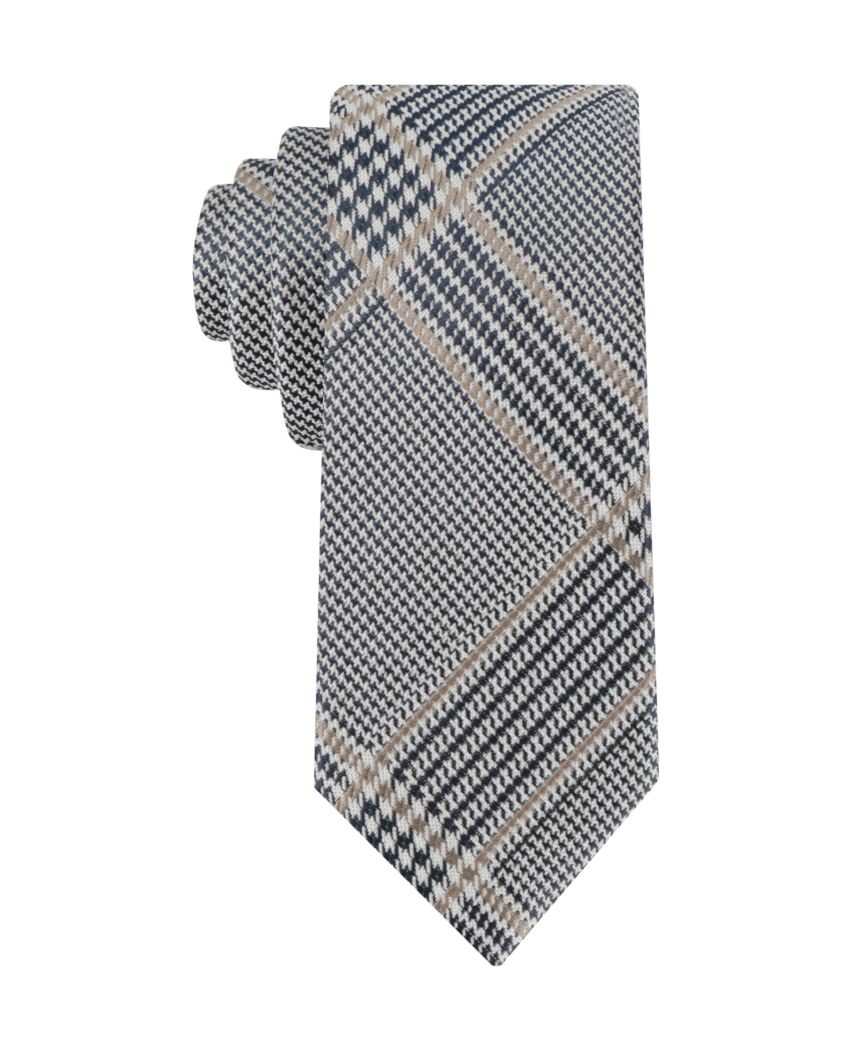 Click here for Tommy Hilfiger Mens Tucker Plaid Pattern Tie - Nav... prices