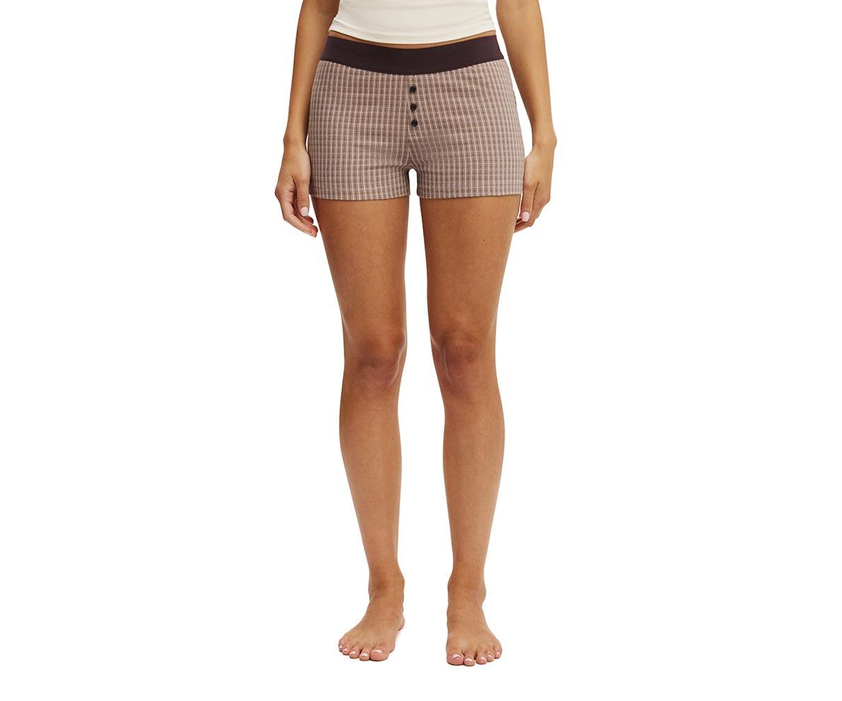 Click here for Cotton On Womens Dreamy Soft Boyshort - Mocha marl... prices