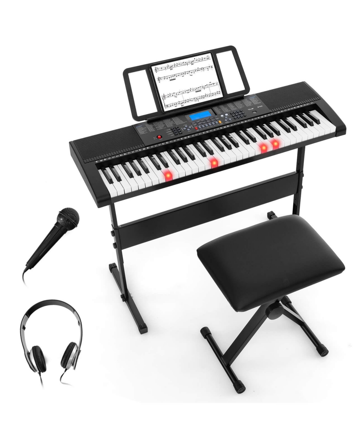 Click here for Costway 61-Key Electric Piano Keyboard for Beginne... prices