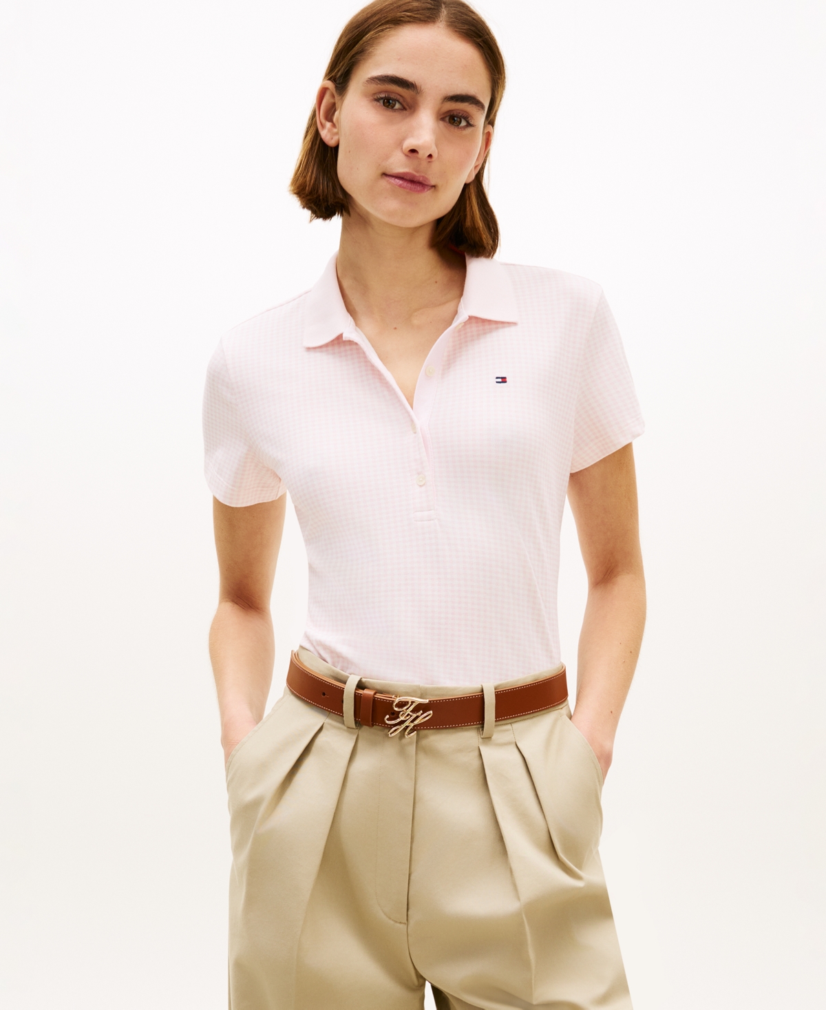 Click here for Tommy Hilfiger Womens Classic Pique Printed Short-... prices