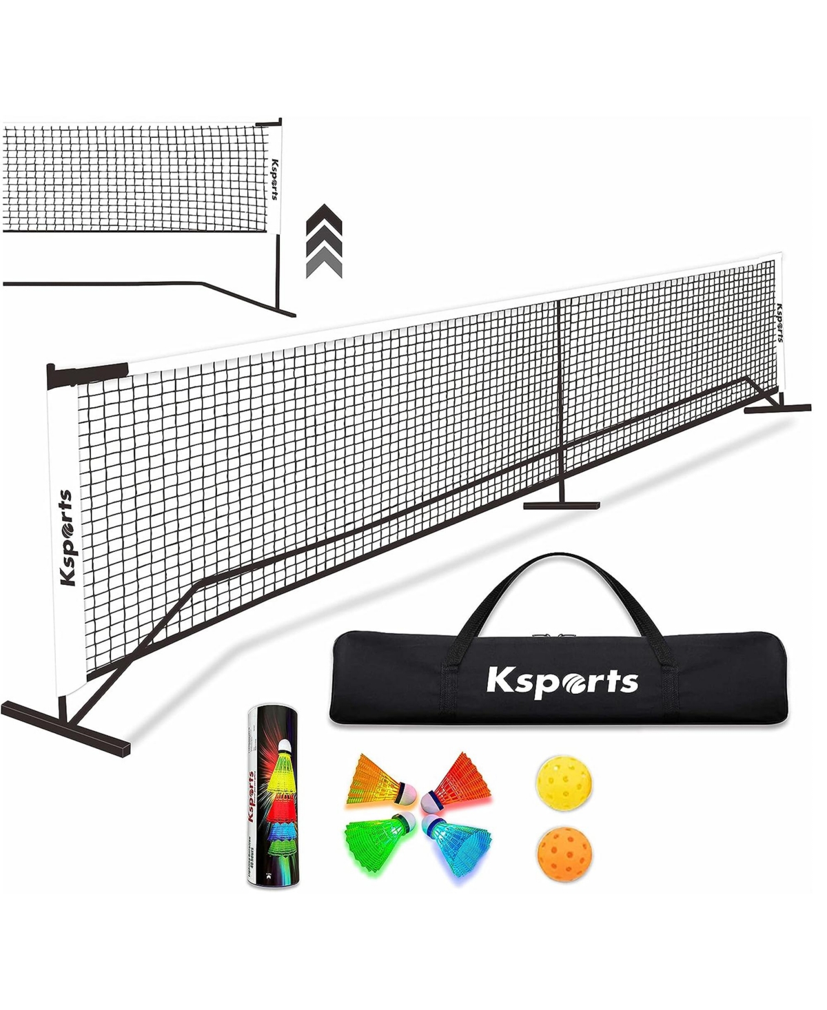 Click here for Ksports Pickleball Set  22 Net  Led Shuttlecocks... prices