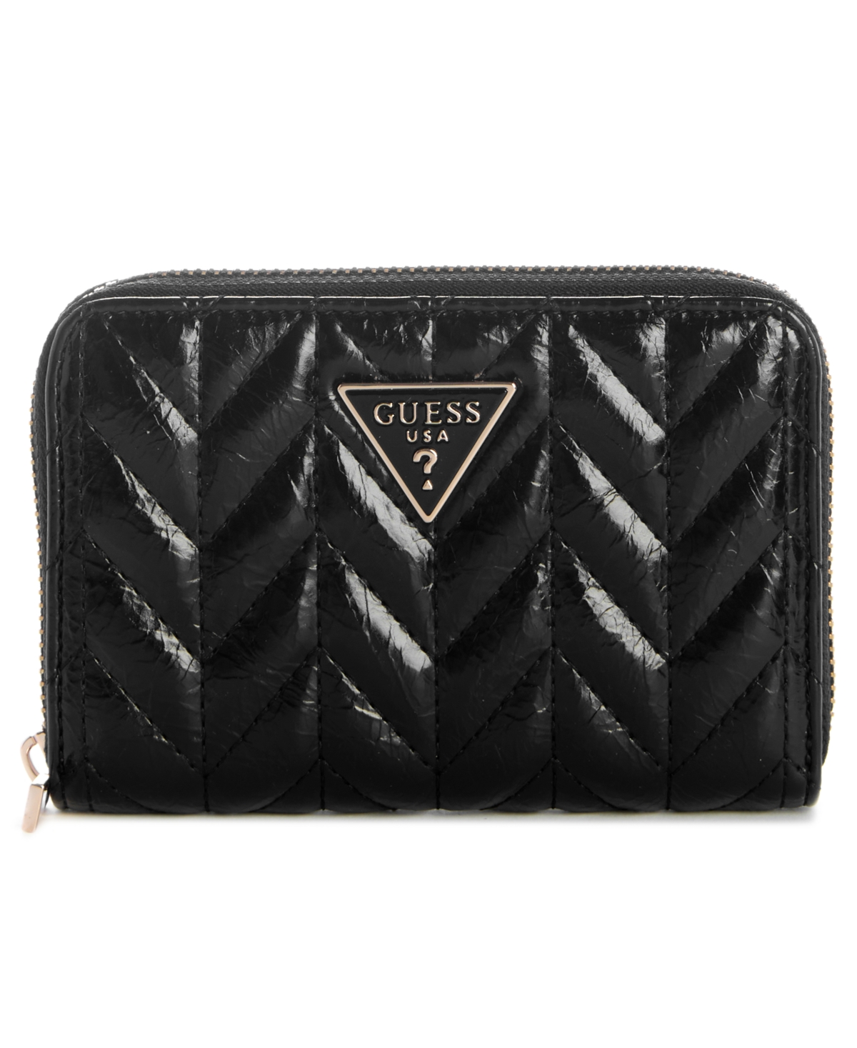 Click here for Guess Cheryl Medium Zip Around Wallet - Black prices