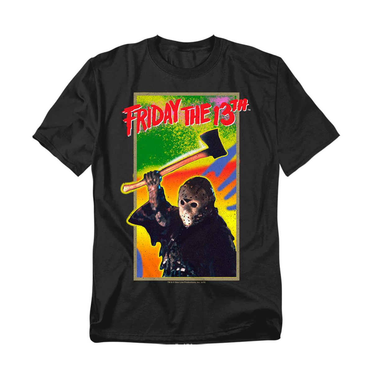 Click here for Friday The 13th Mens Retro Game T Shirt - Black prices