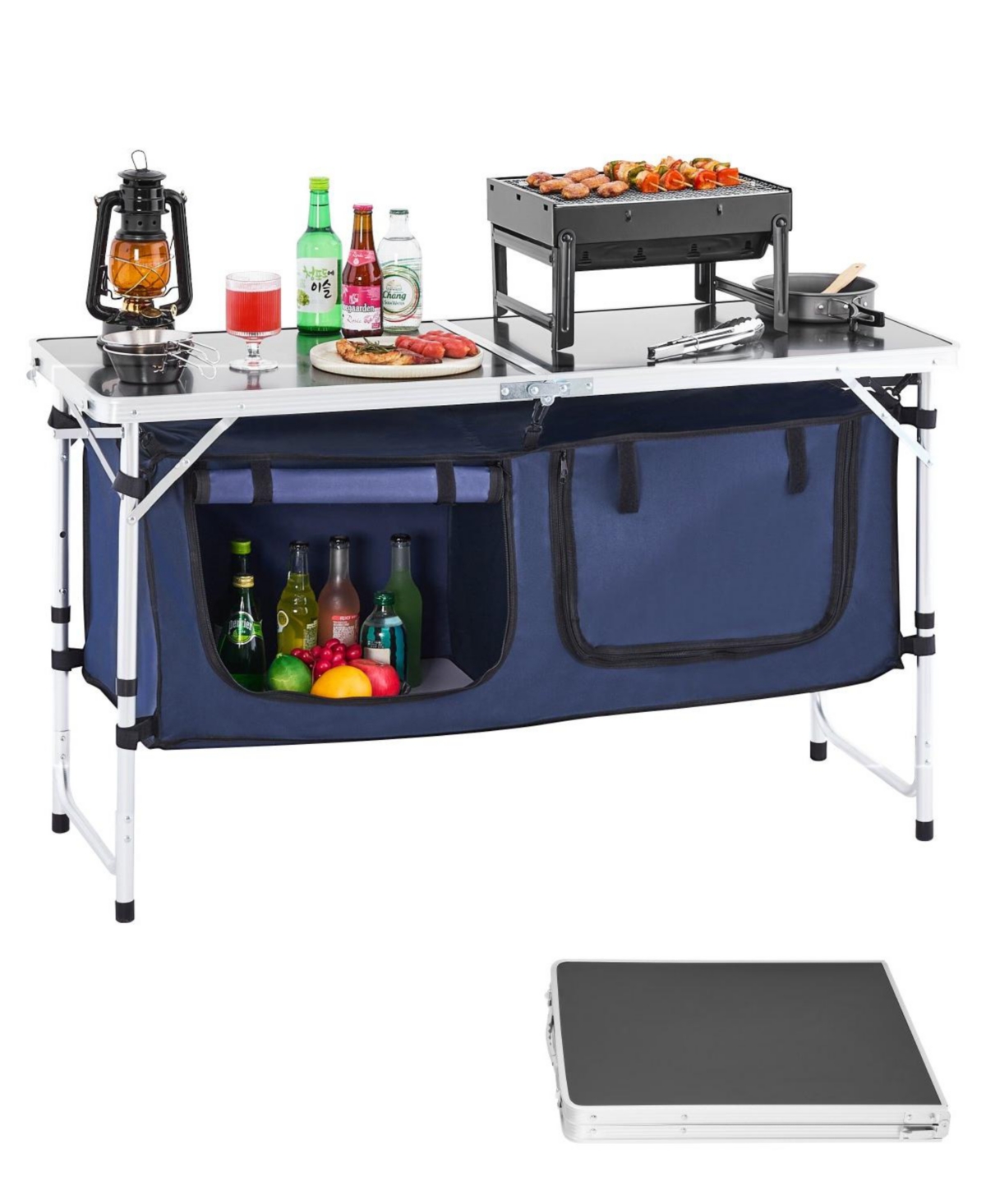 Click here for Mecale Camping Kitchen Table – Folding Alum... prices