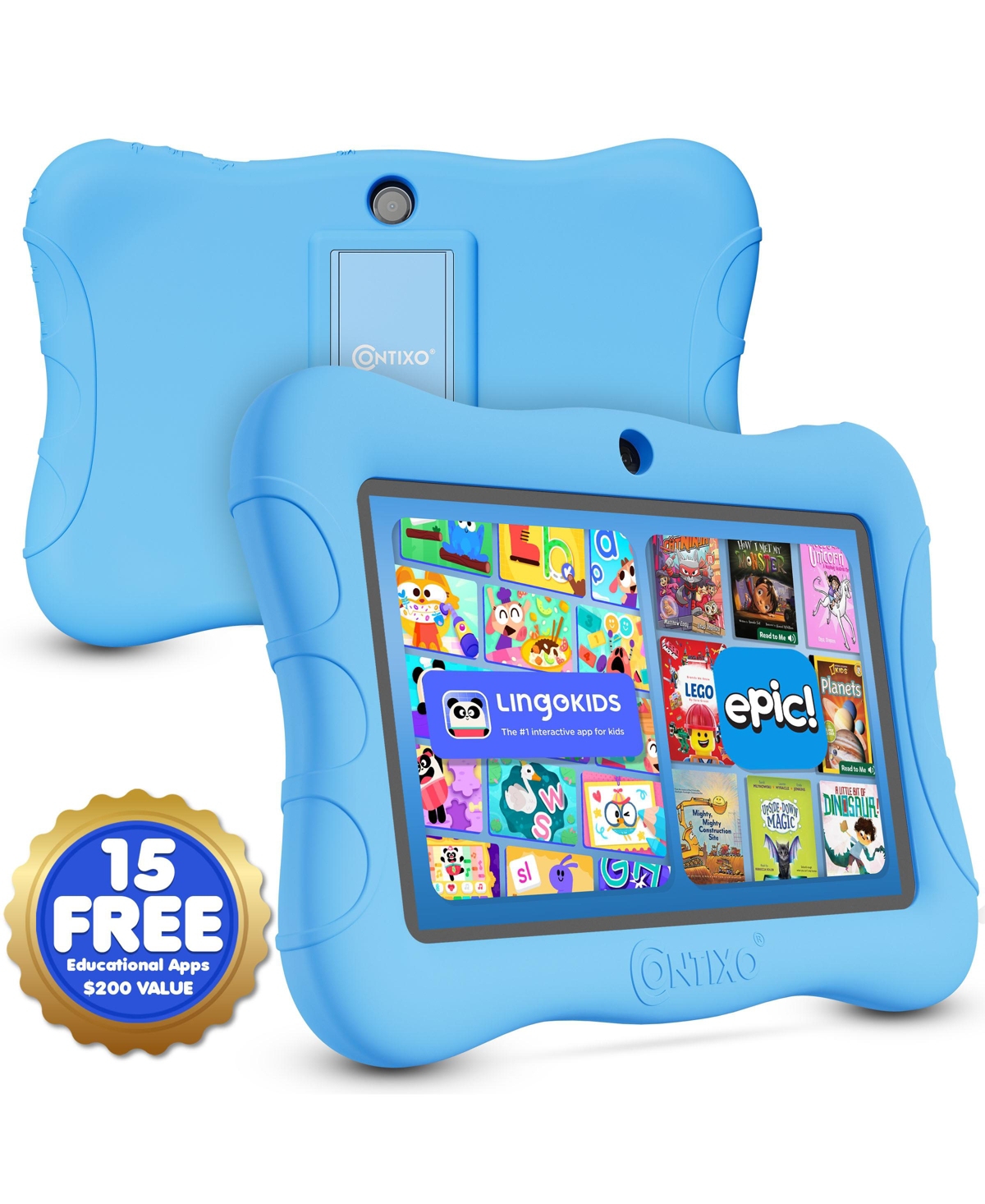 Click here for Contixo 7 Android Kids Tablet 32GB  Includes 50+ D... prices