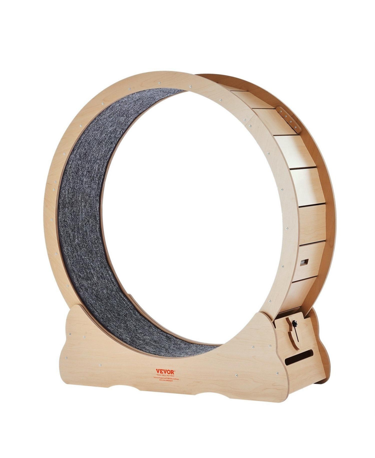 Click here for Aostirmotor 43.3 in Wooden Cat Running Wheel with... prices