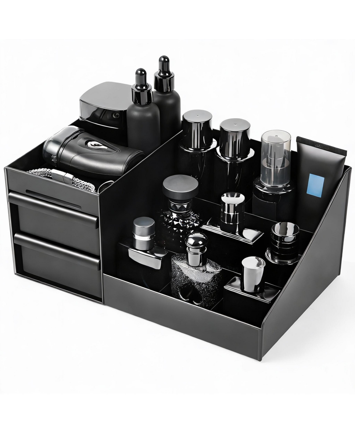 Click here for Yigii Mens Cologne Organizer - 7 Compartments  2 D... prices