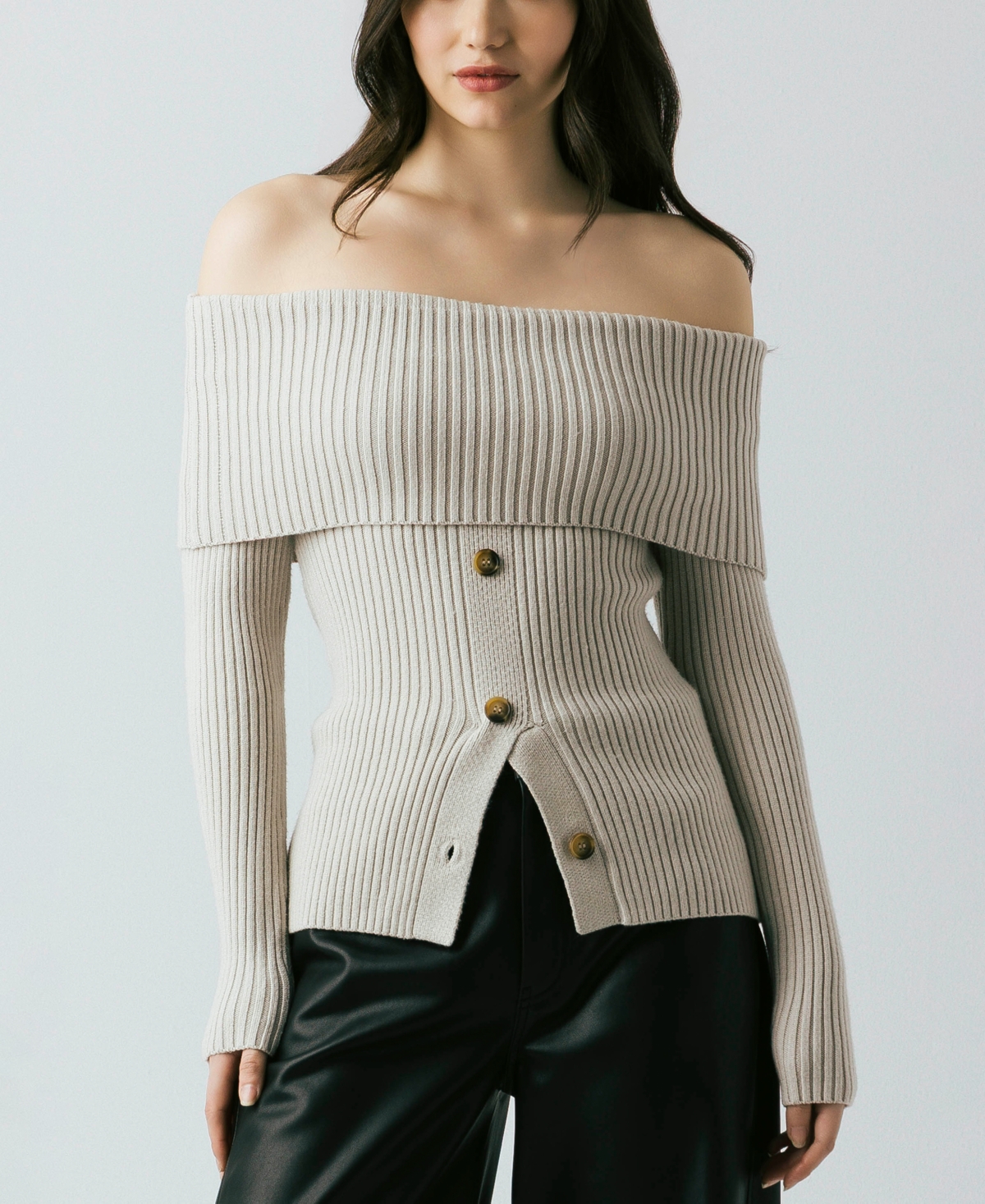 Click here for Blank Nyc Womens Off-The-Shoulder Top - Soul Mate prices