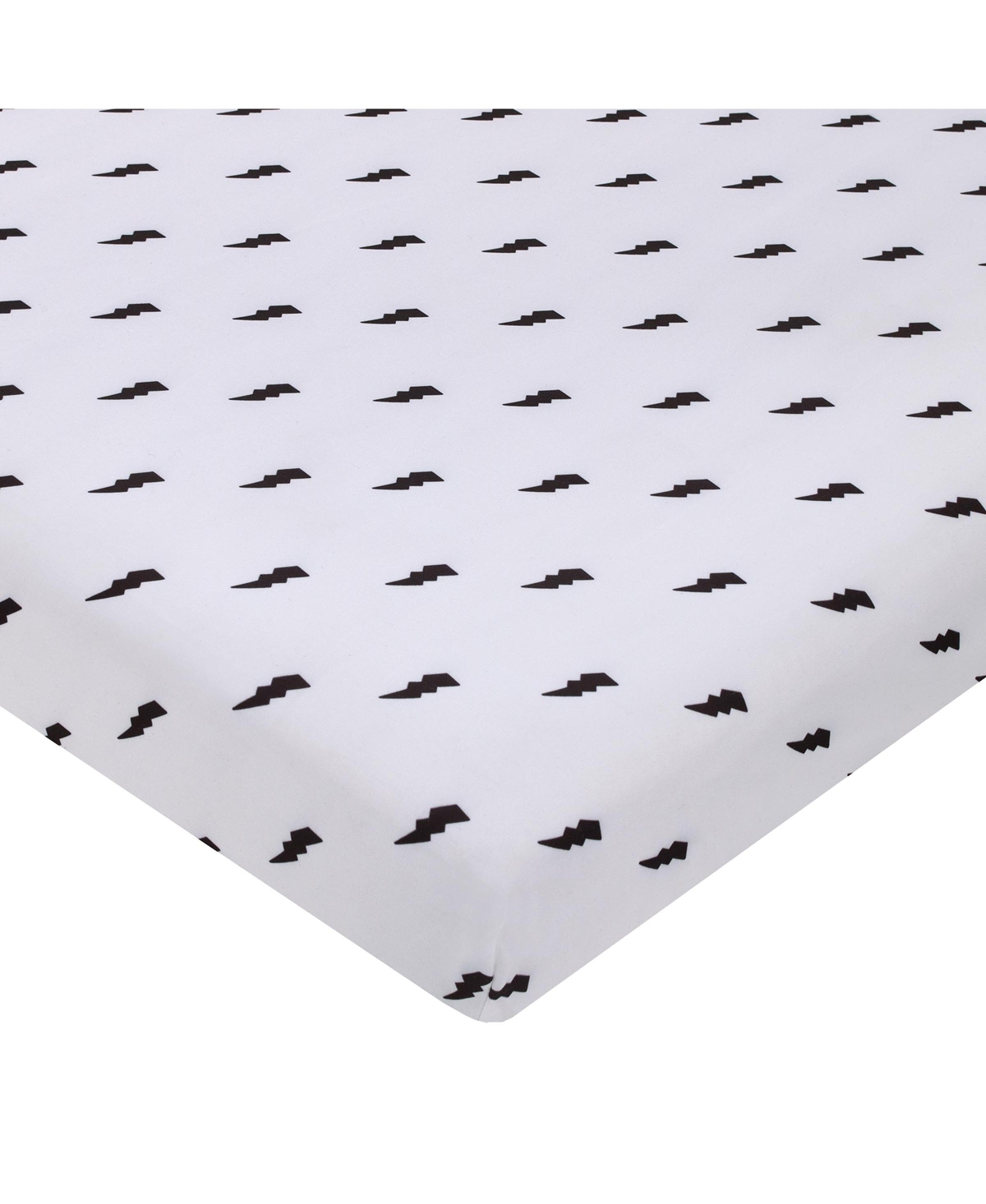 Click here for NoJo Baby Lightning Bolt Black and White Nursery F... prices