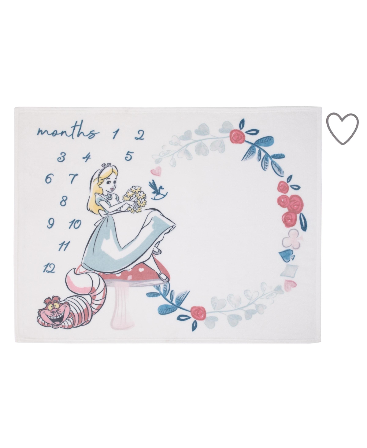 Click here for NoJo Disney Alice in Wonderland White  Pink  and B... prices
