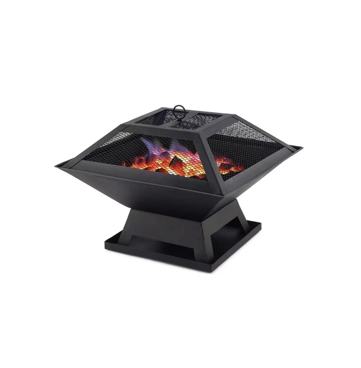 Click here for Flynama 19 inch Square Portable Wood Burning Fire... prices