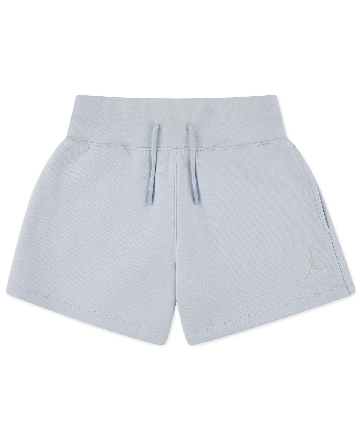 Click here for Jordan Girls 4-16 Brooklyn Fleece Shorts - Half Bl... prices